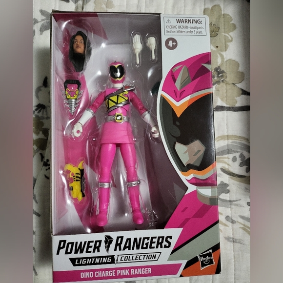 Hasbro | Toys | Power Rangers Dino Charge Lightning Collection Pink ...